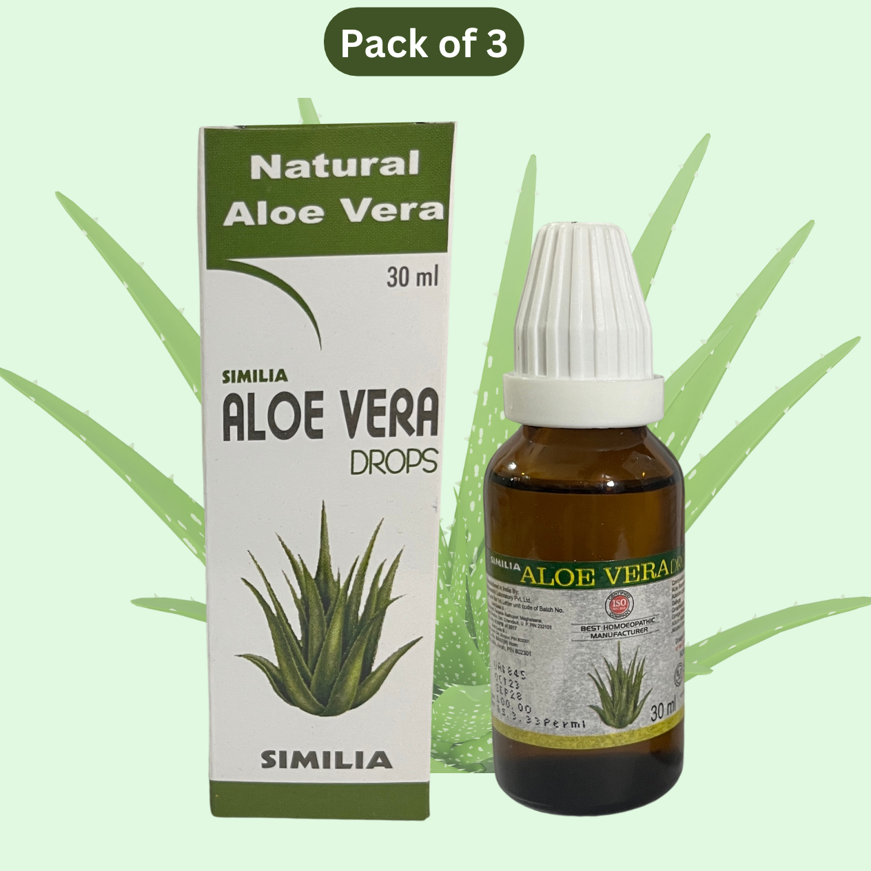 Aloe Vera Drops 30 ml (Pack of 3) – Similia Research Labotatory Pvt. Ltd